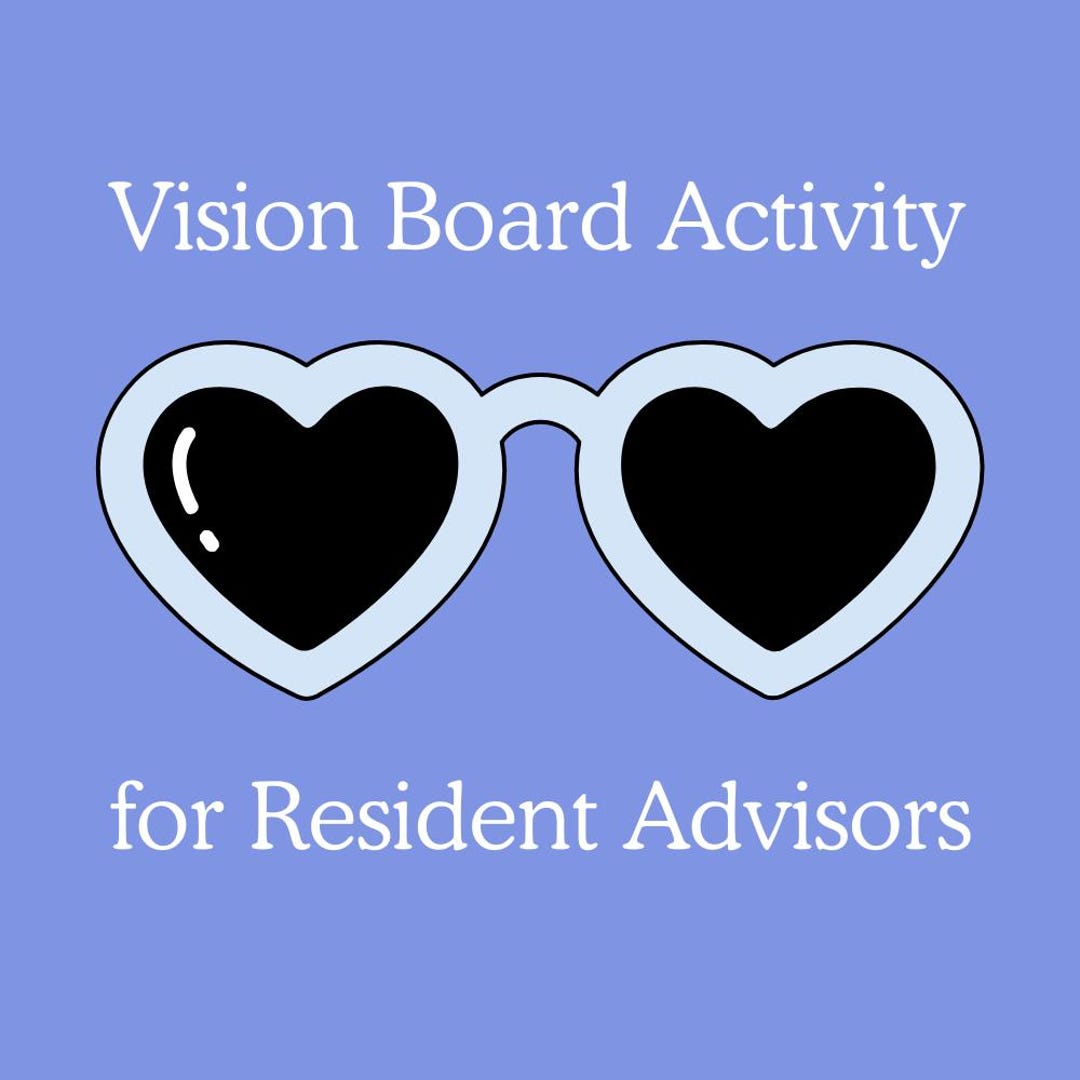 Vision Board Activity for Resident Advisors (ras) - Etsy