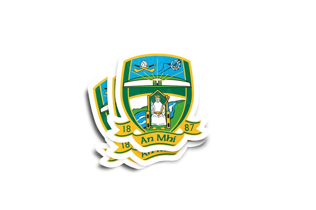 Meath GAA Glossy Stickers 3-pack - Etsy