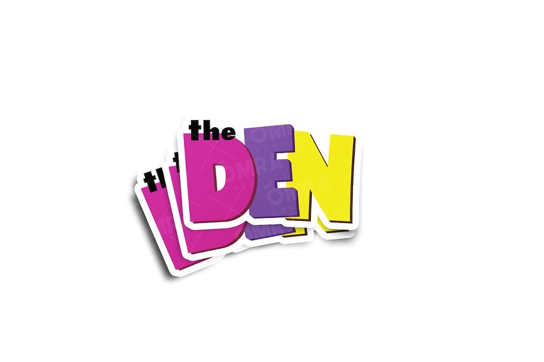 The Den RTE 90s Retro Irish Kids TV Show Glossy Stickers - Etsy