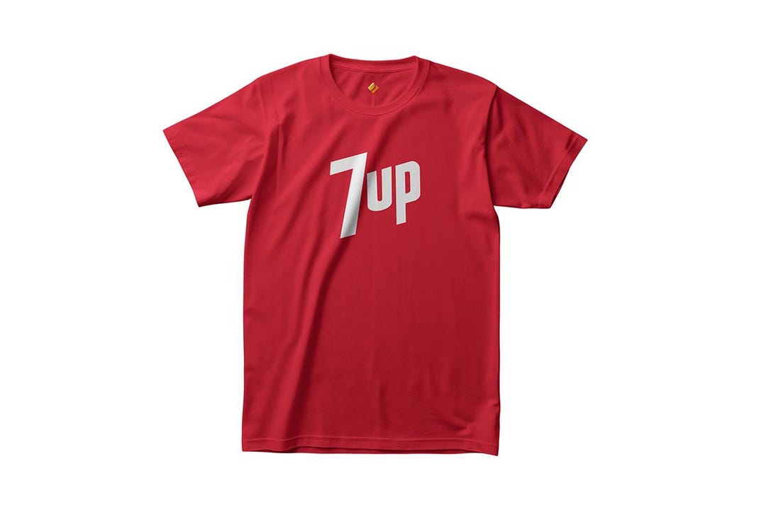 7UP Vintage Style Logo T-shirt - Etsy