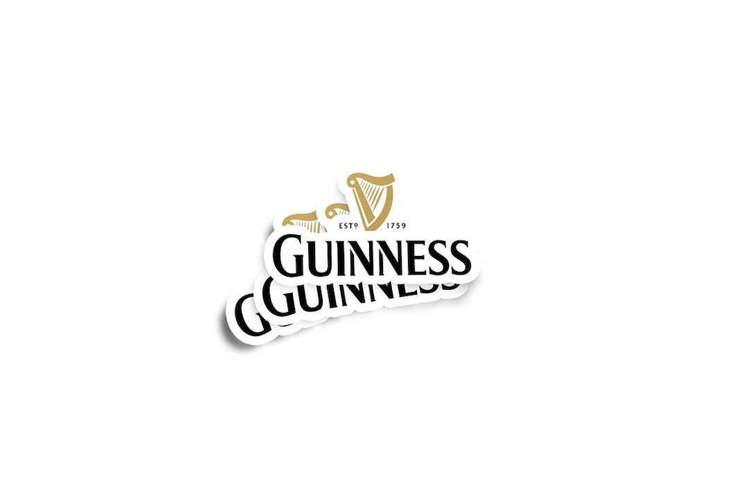 Guinness Glossy Stickers 3-pack - Etsy
