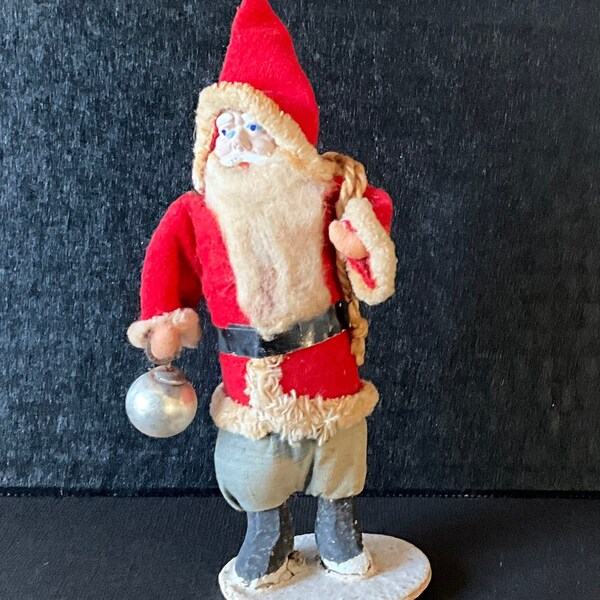 Clay Face Santa - Etsy