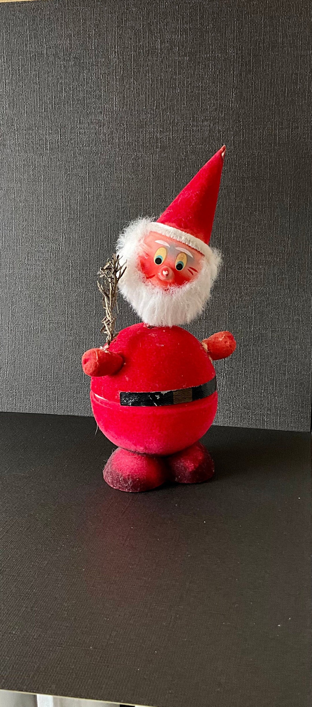 Vintage Bobblehead Santa Candy Container “made in Western Germany” - Etsy