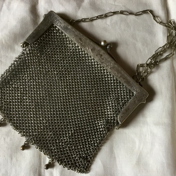 Vintage Mesh Purse - Etsy