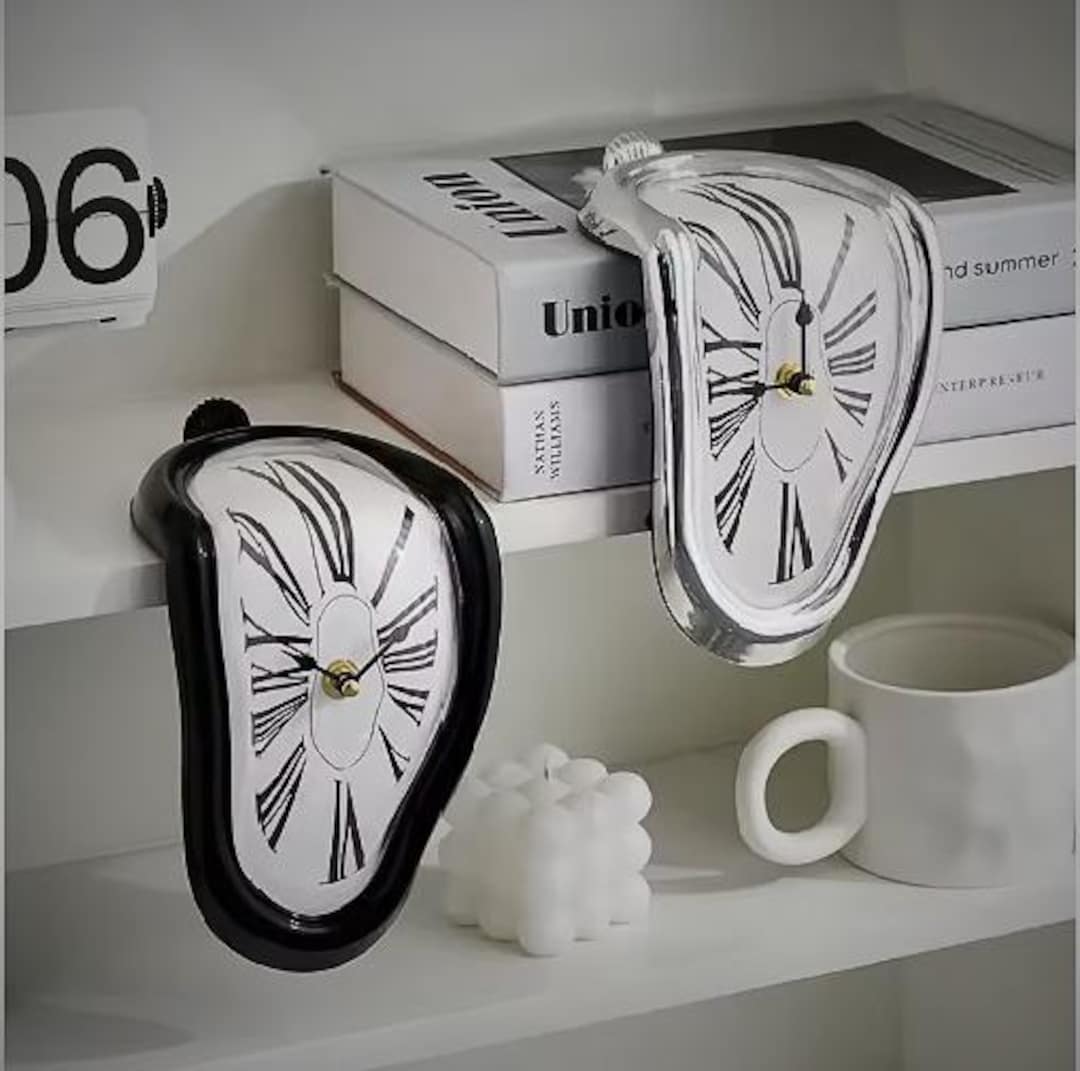 Surreal Fusion Clock | Silent Fusion Clock | Dali Decorative Wall Clock ...