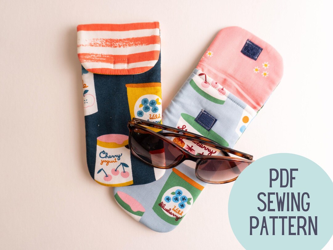 Sunglasses Case Sewing Pattern (PDF Download) - Etsy