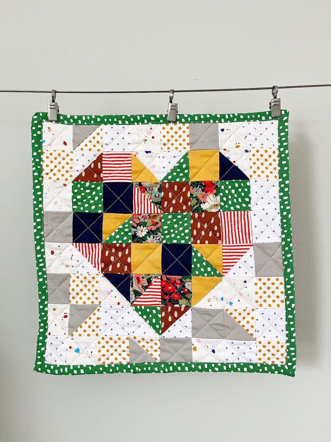 Heart Quilt Block Sewing Pattern 10 Block Tutorial - Etsy