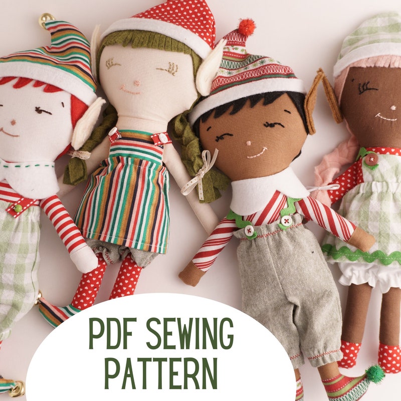 Elf Dolls to Sew - Etsy