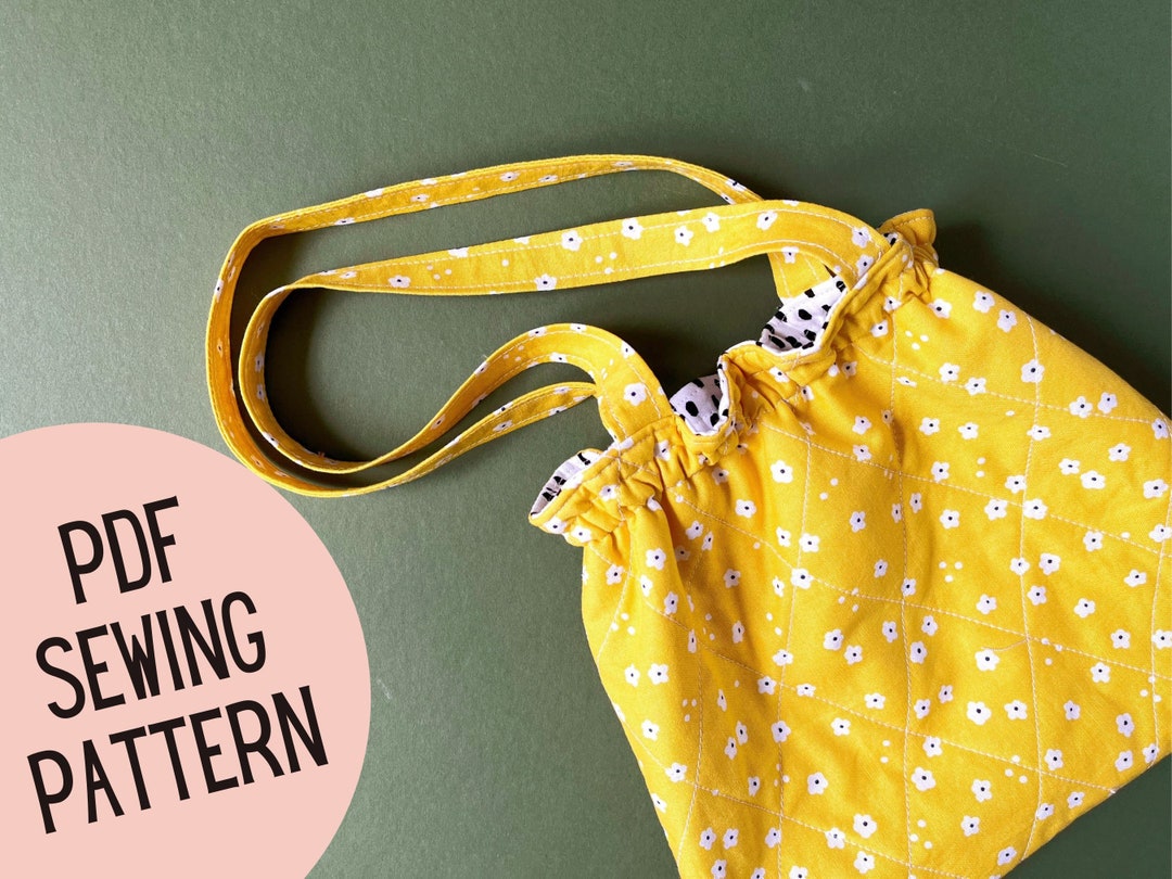 Little Girls Quilted Purse Sewing Pattern (PDF Download) - Etsy