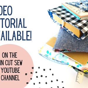 Book Sleeve Sewing Pattern in 3 Sizes: Padded Tablet or Kindle Case ...