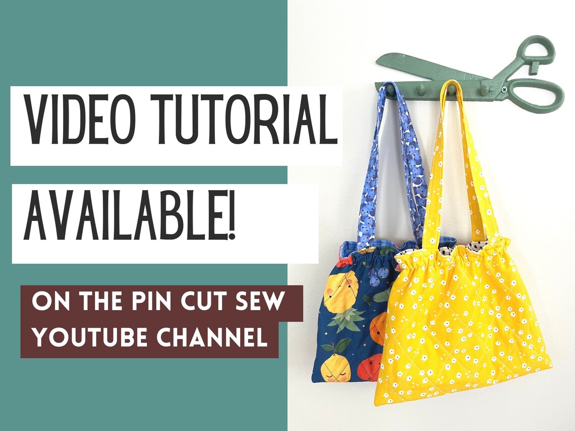 Little Girls Purse Sewing Pattern PDF Tutorial for Quilted | Etsy Canada