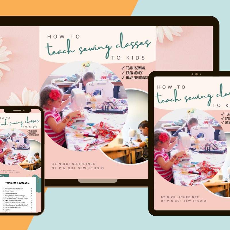 Kid Sewing Curriculum - Etsy UK
