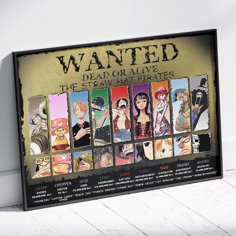 Zoro Bounty Poster - Etsy