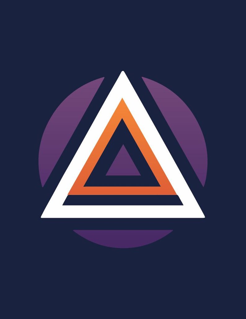 Triangle Education Logo Template | Customizable Logo Design for Schools ...