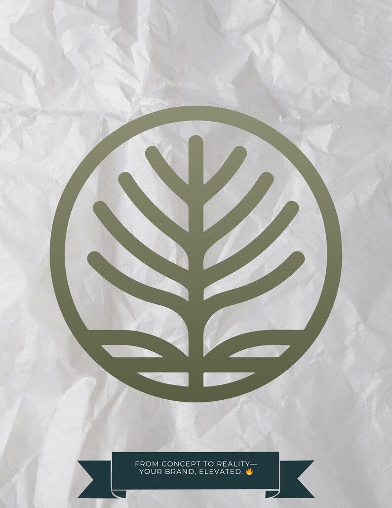 Abstract Minimalist Farm Logo, Eco-friendly Agriculture Branding ...