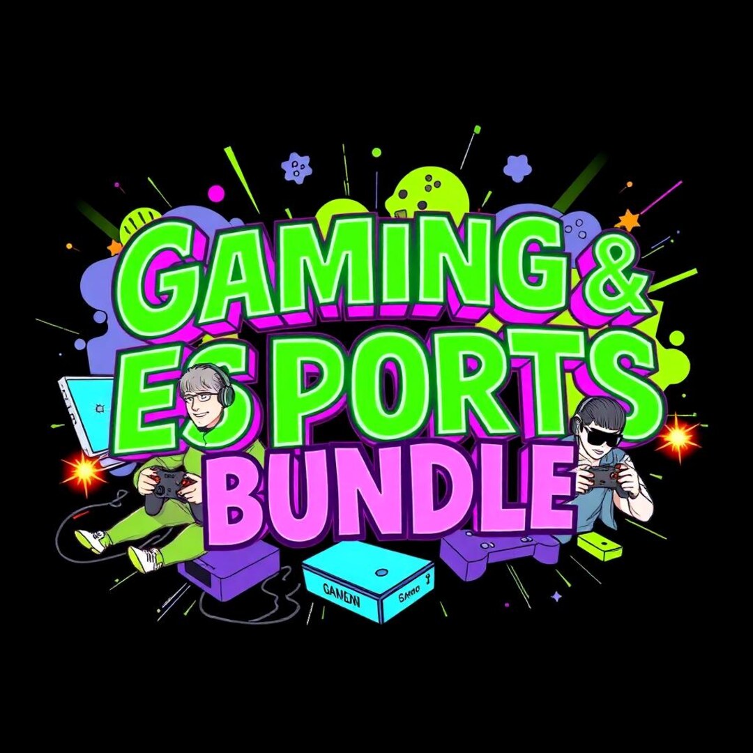 Gaming & Esports Logo Template Bundle | 5 Minimalist Gaming Logos | Pro ...