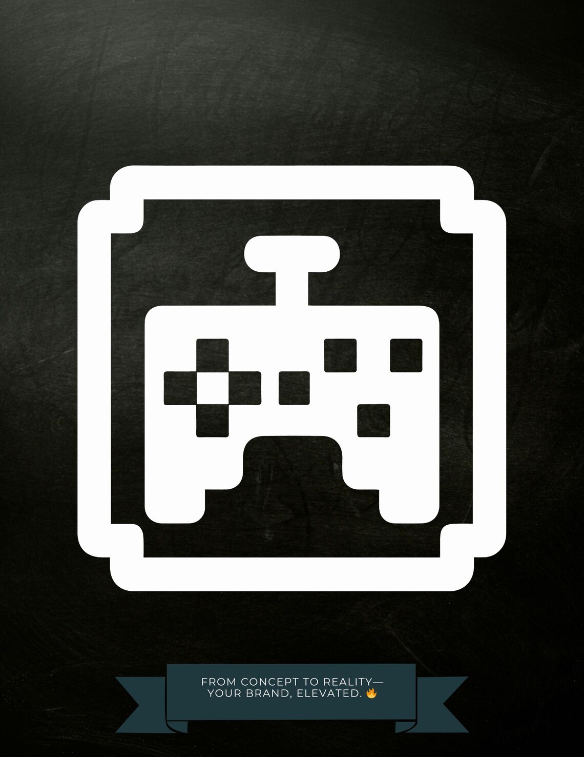 Pixelforge Square Gaming Logo | Simple Esports Logo Template | Digital ...