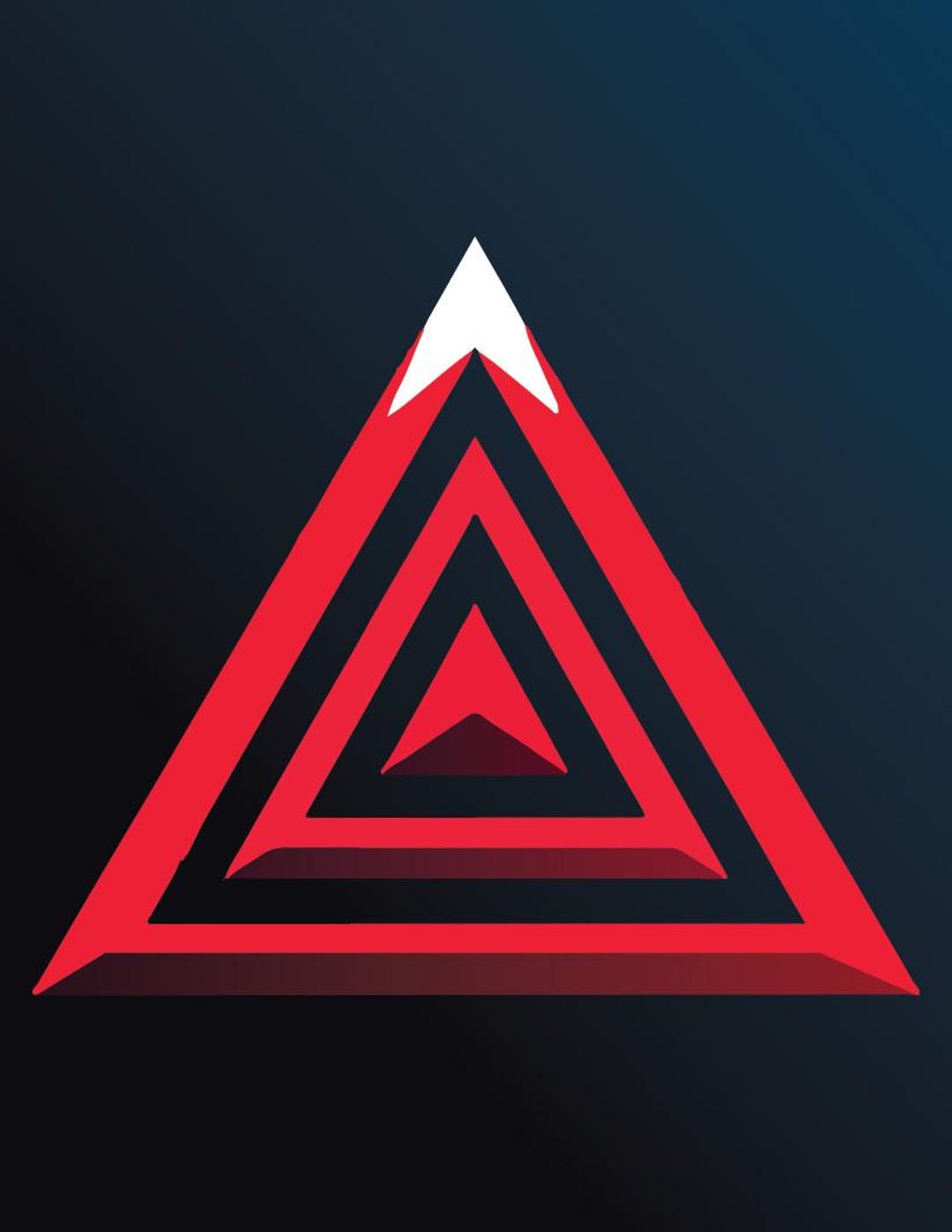 Apexfit Triangle Logo Design Template for Fitness, Gym & Sports Brands ...