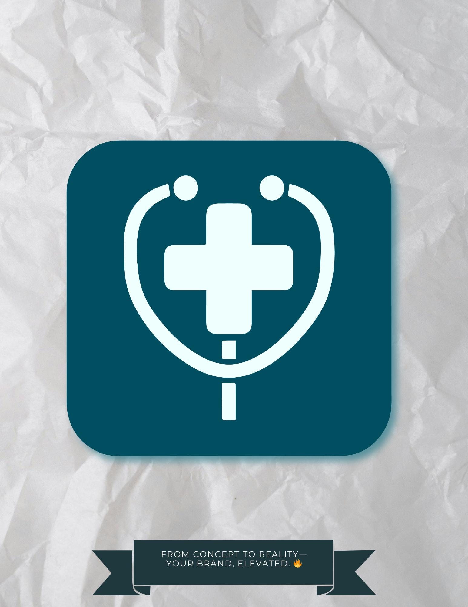 Healthbox Square Medical Logo | Professional Healthcare Branding ...