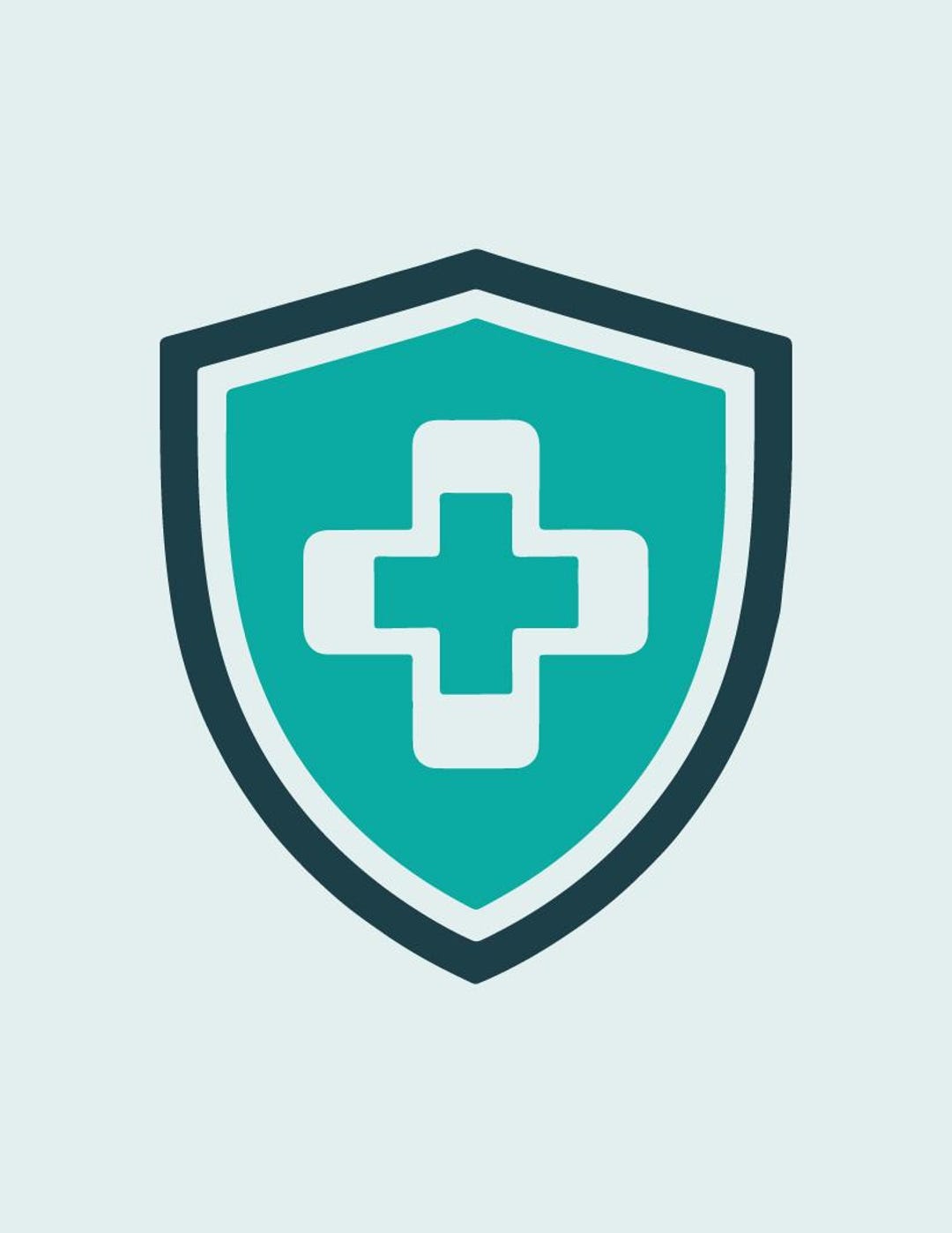 Minimalist Mascot Logo for Healthcare Charities | Healthhero SVG | Non ...
