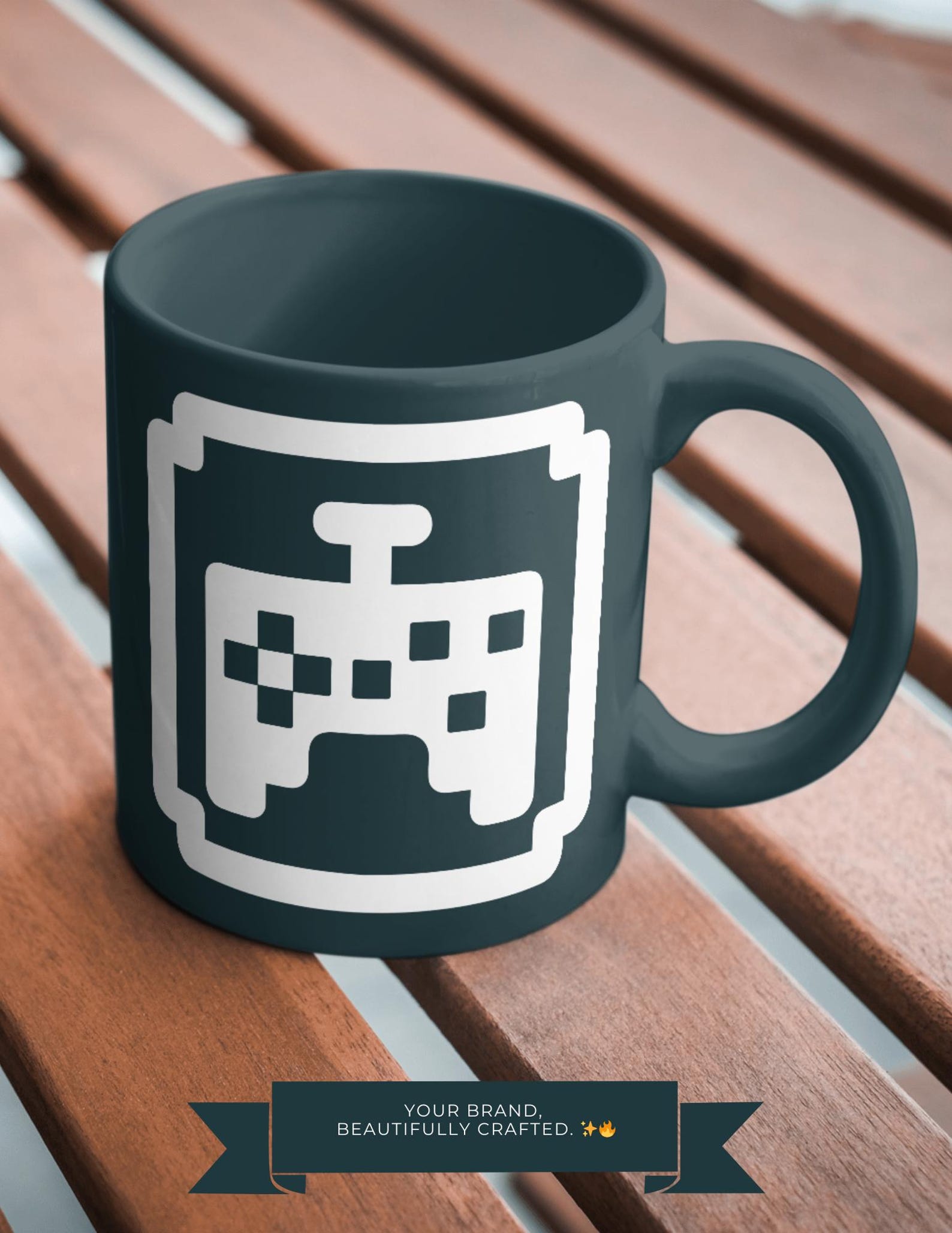 Pixelforge Square Gaming Logo | Simple Esports Logo Template | Digital ...