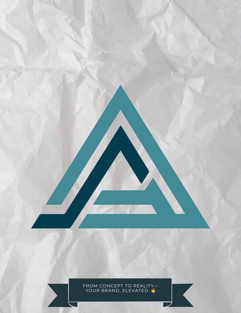 Triangle Marketing Logo: Visionedge Minimalist Design | Professional ...
