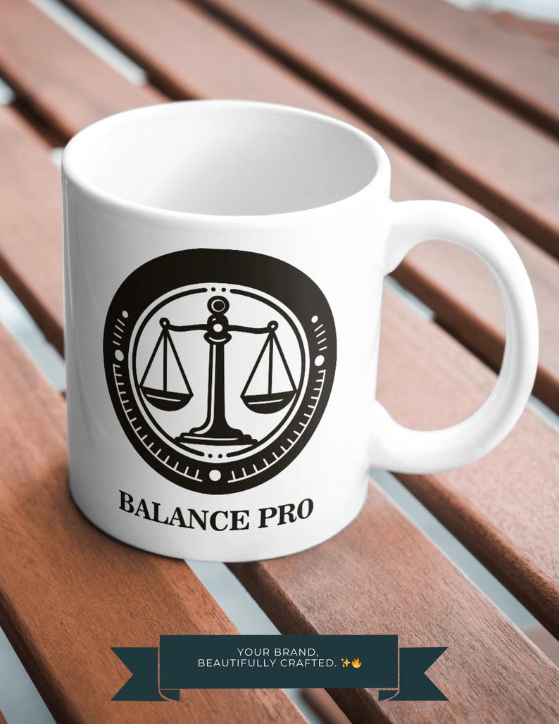 Balancepro Minimalist Finance Logo Template | Scalable Vector Design ...