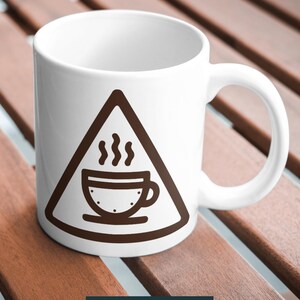 Minimalist Triangle Beverage Logo Template | Brewbar Coffee Branding ...