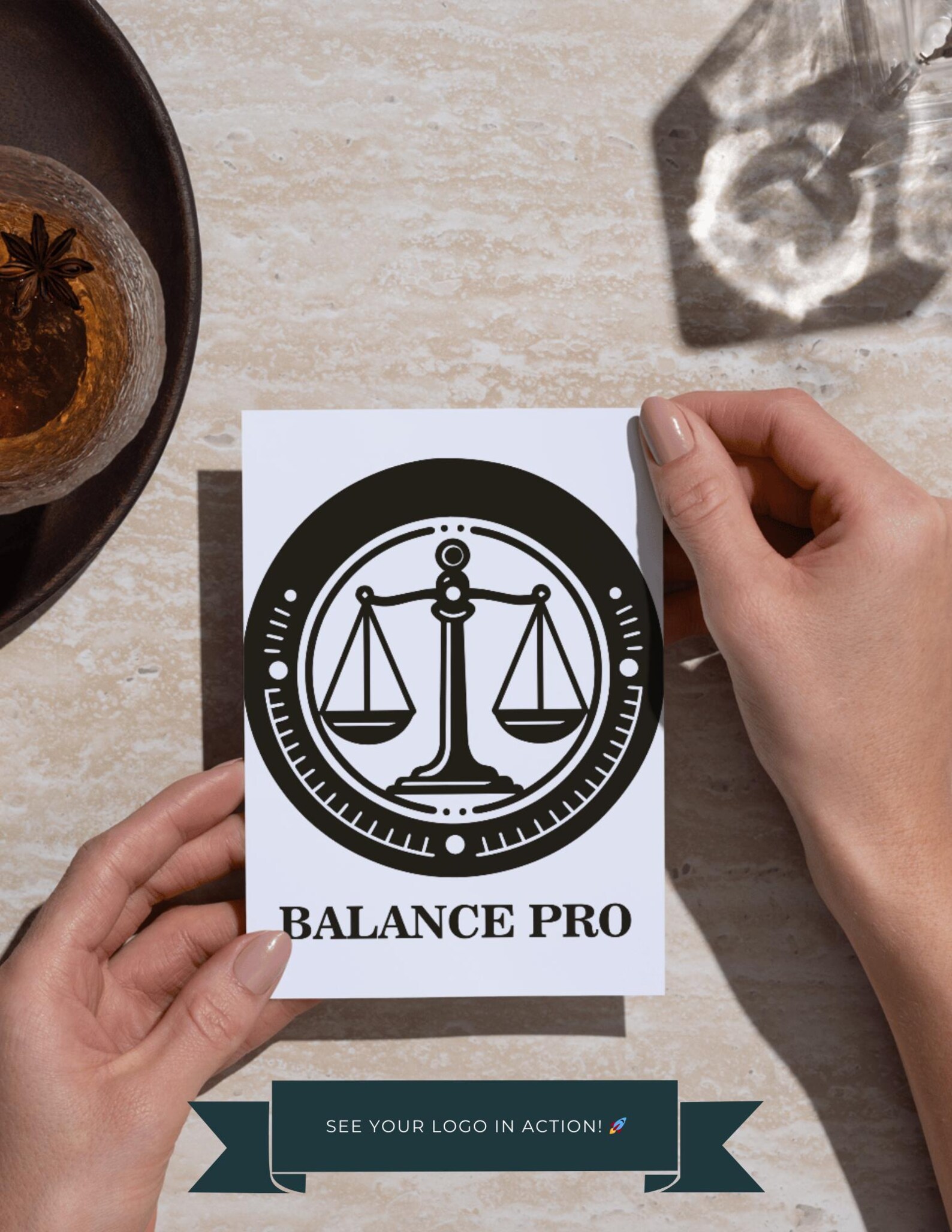 Balancepro Minimalist Finance Logo Template | Scalable Vector Design ...