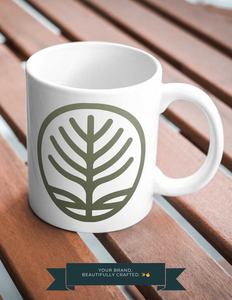 Abstract Minimalist Farm Logo, Eco-friendly Agriculture Branding ...