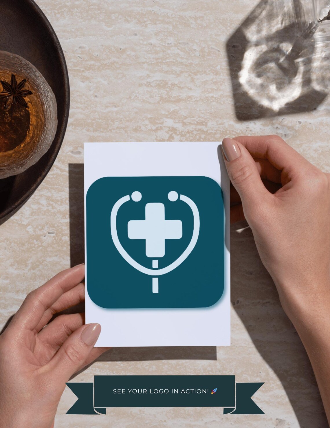 Healthbox Square Medical Logo | Professional Healthcare Branding ...