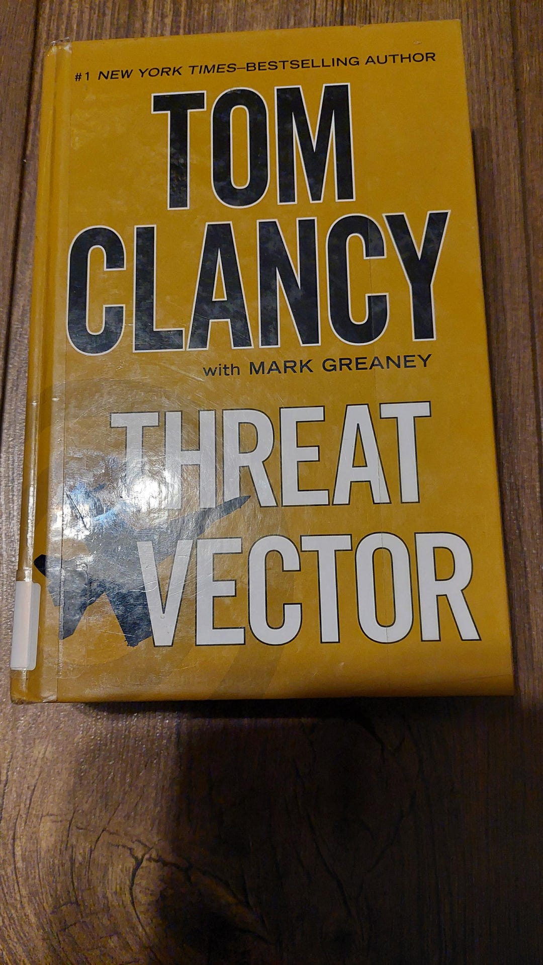 Tom Clancy Threat Vector - Rare Large Print Hardcover Edition - Etsy