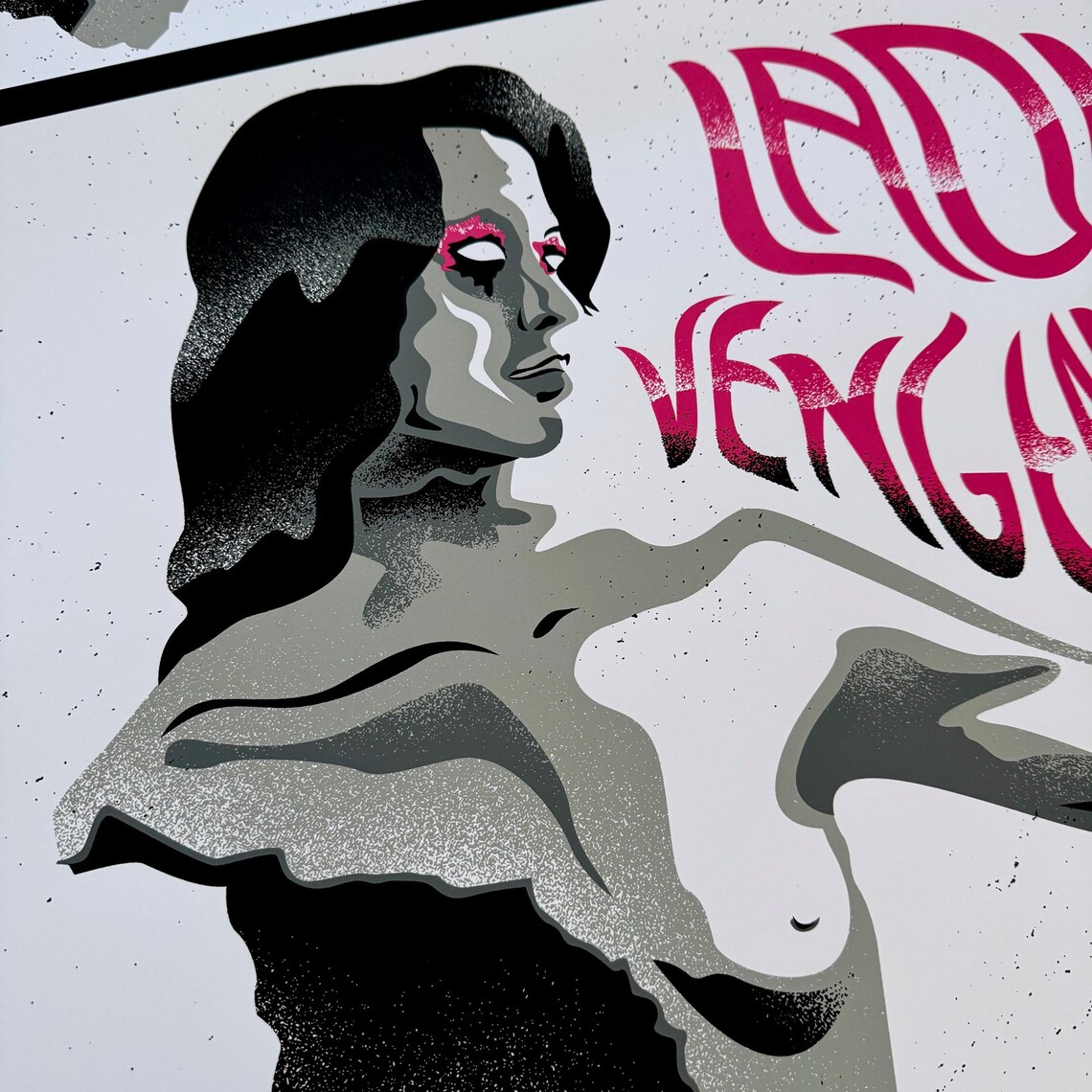 LADY VENGEANCE Alternative Movie Poster 24" X 18" Limited Screen Print ...