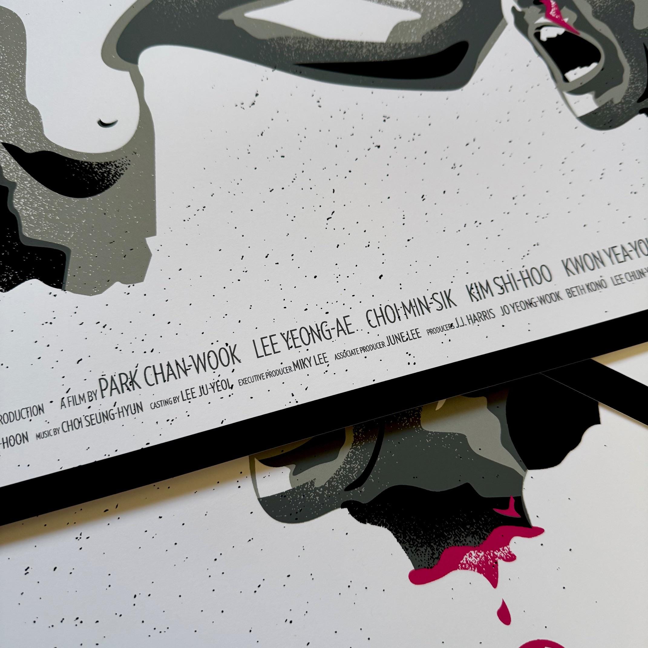 LADY VENGEANCE Alternative Movie Poster 24" X 18" Limited Screen Print ...