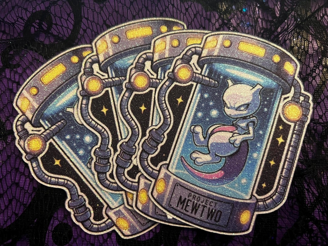 MEWTWO STICKER - Etsy
