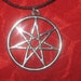 25MM Silver Tone Seven Pointed Fairy Star Heptagram Pendant Necklace - Etsy