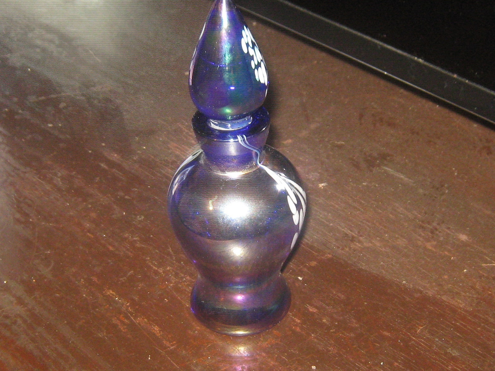 Vintage Unique Iridescent Glass I Rice Perfume Collectable - Etsy