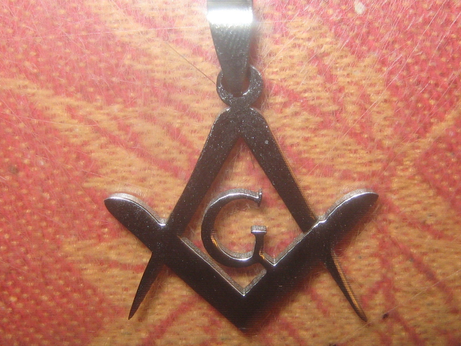 New Stainless Steel 25MM Freemason Mason Masonic Symbol Charm | Etsy