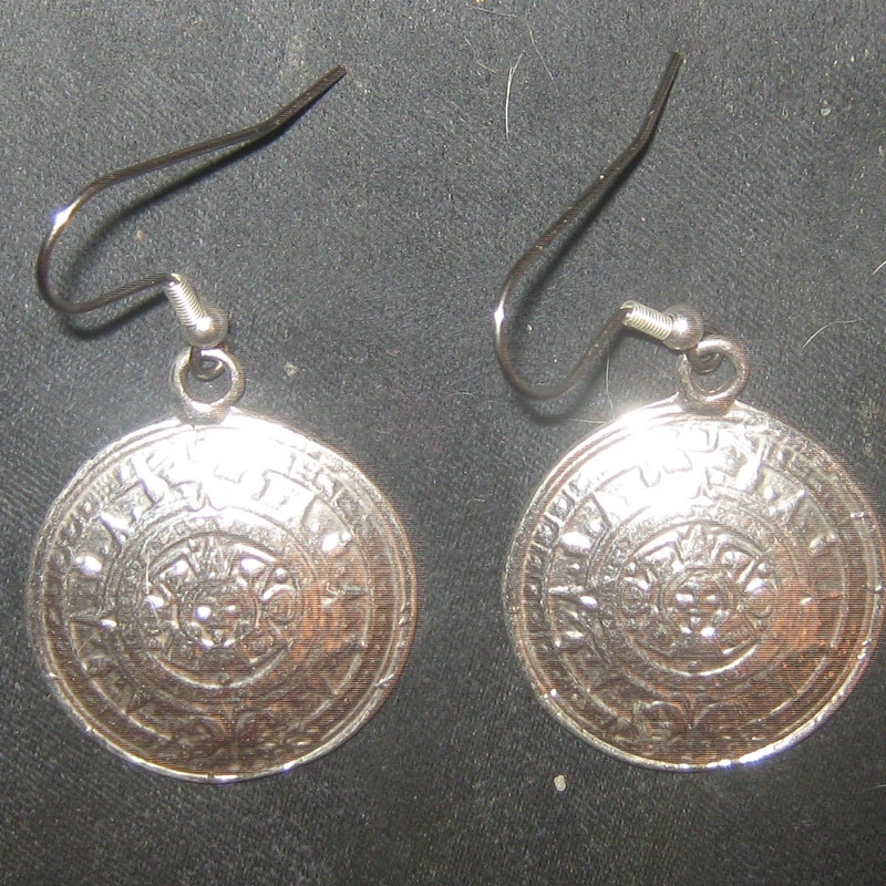 Aztec Hoop Earrings - Etsy