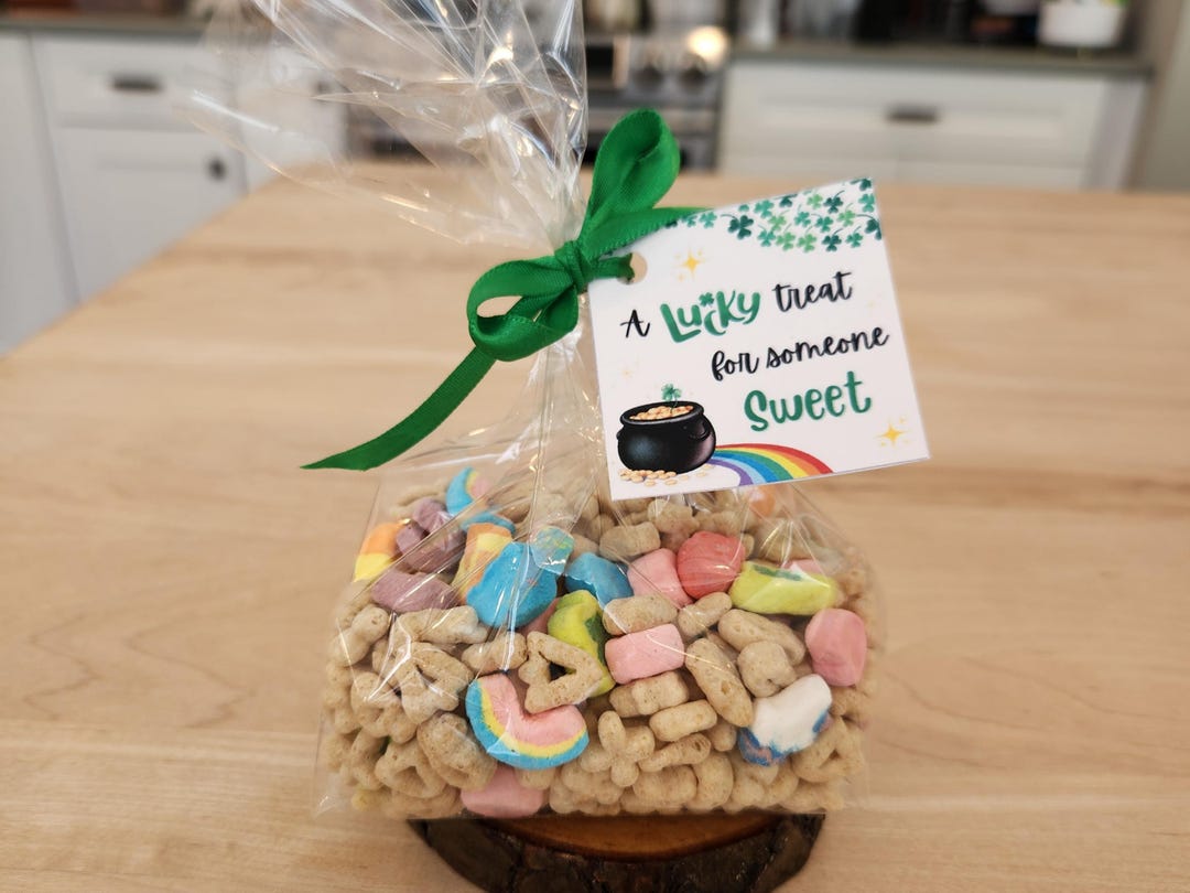 St. Patrick's Day Lucky Treat Tag, Instant Download - Etsy