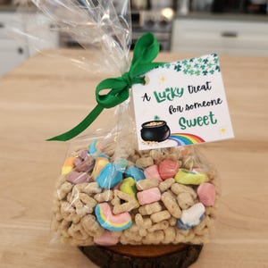 St. Patrick's Day Lucky Treat Tag, Instant Download - Etsy