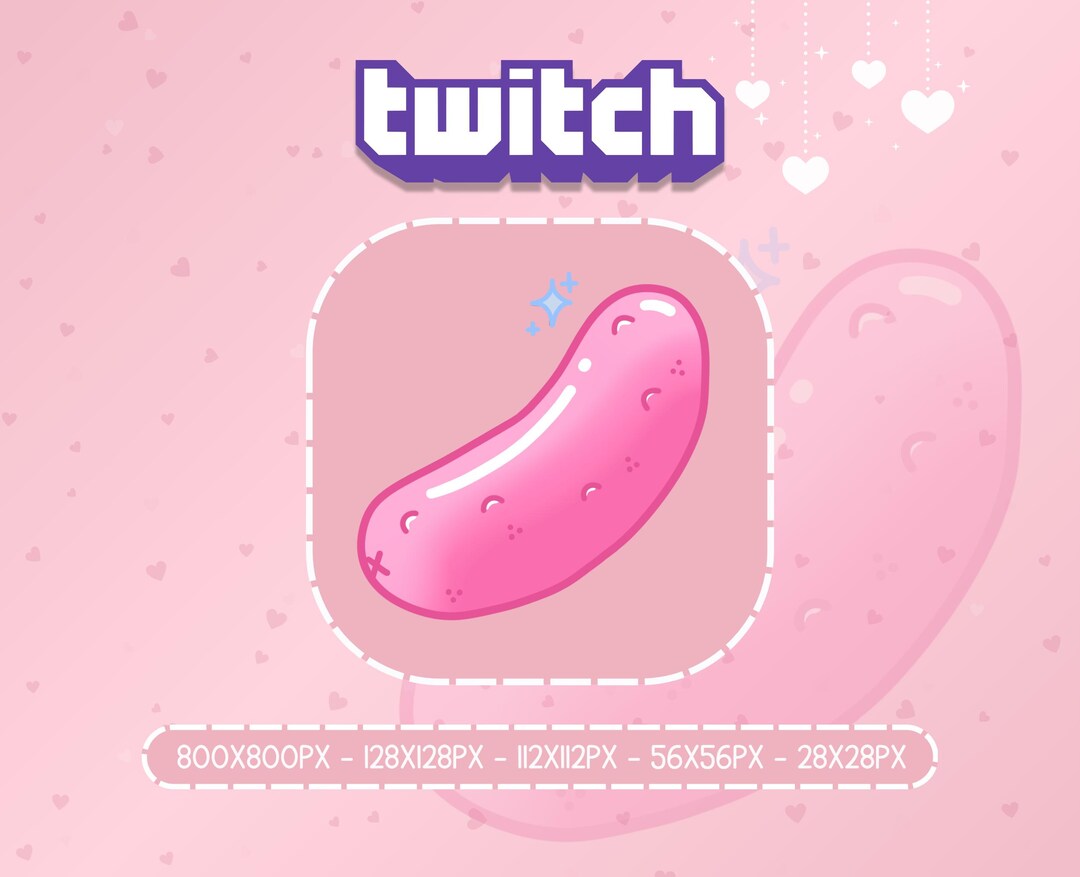Chibi Pickle Emote Set | Cute Discord & Twitch Emotes for Streamers ...