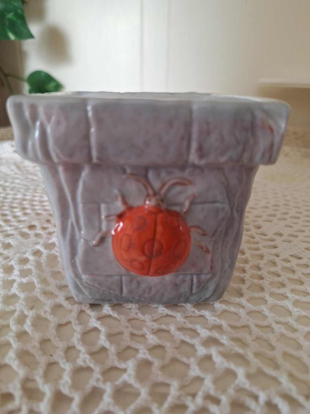 Vintage Long Rich Planter - Etsy