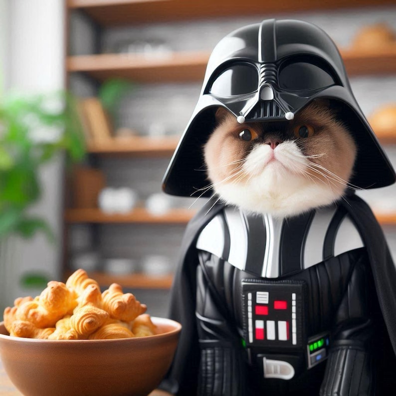 Darth Vader Cat - Etsy