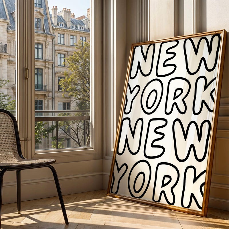 New York Poster - Etsy