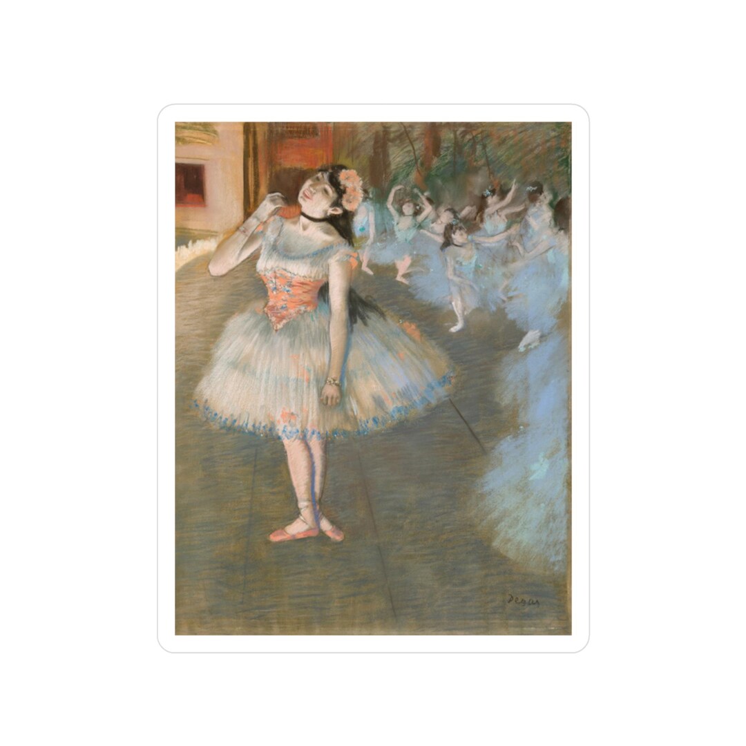 The Star by Edgar Degas 1881 Vinyl Cut Sticker - Etsy