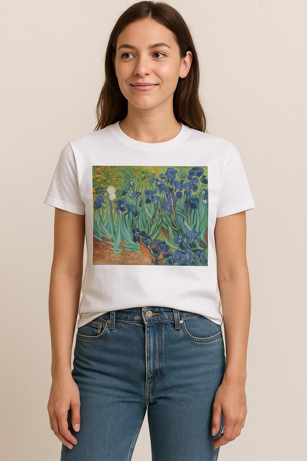 Irises by Vincent Van Gogh 1889 T-shirt - Etsy