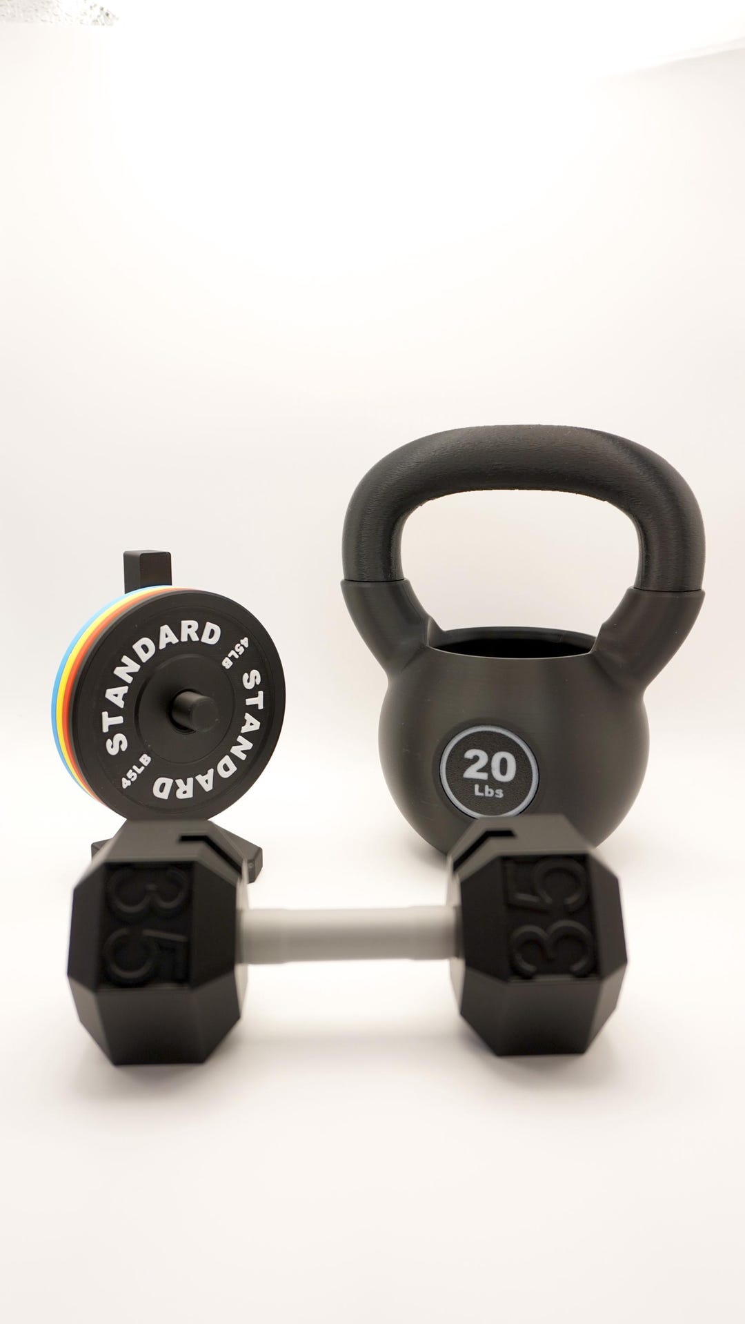 Gym Desk Organizer | Dumbbell Card Barbell Coaster Pen Holder - Etsy