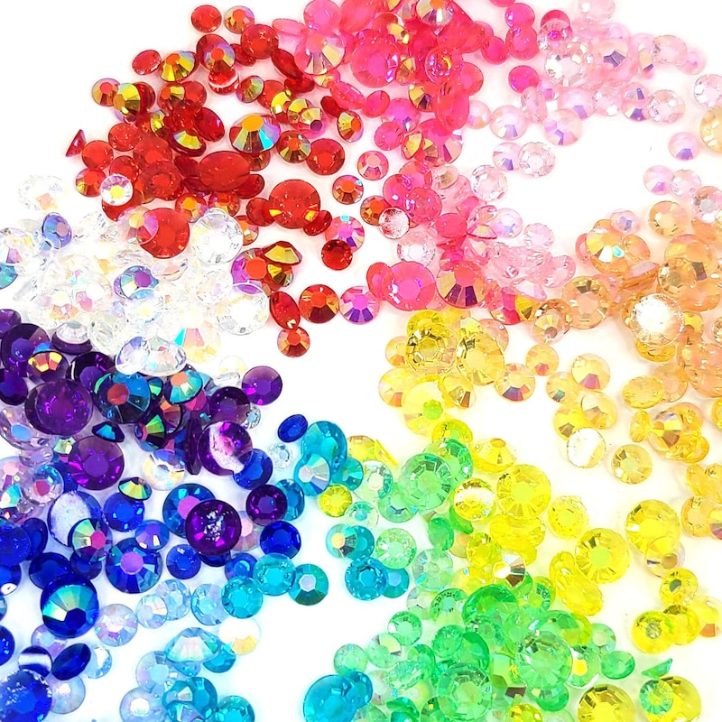 Flat Back Rhinestones - Etsy