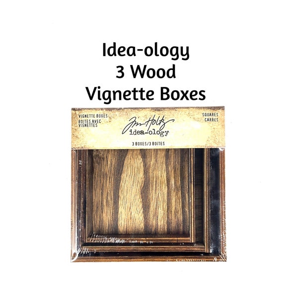 Wooden Vignette Boxes - Etsy